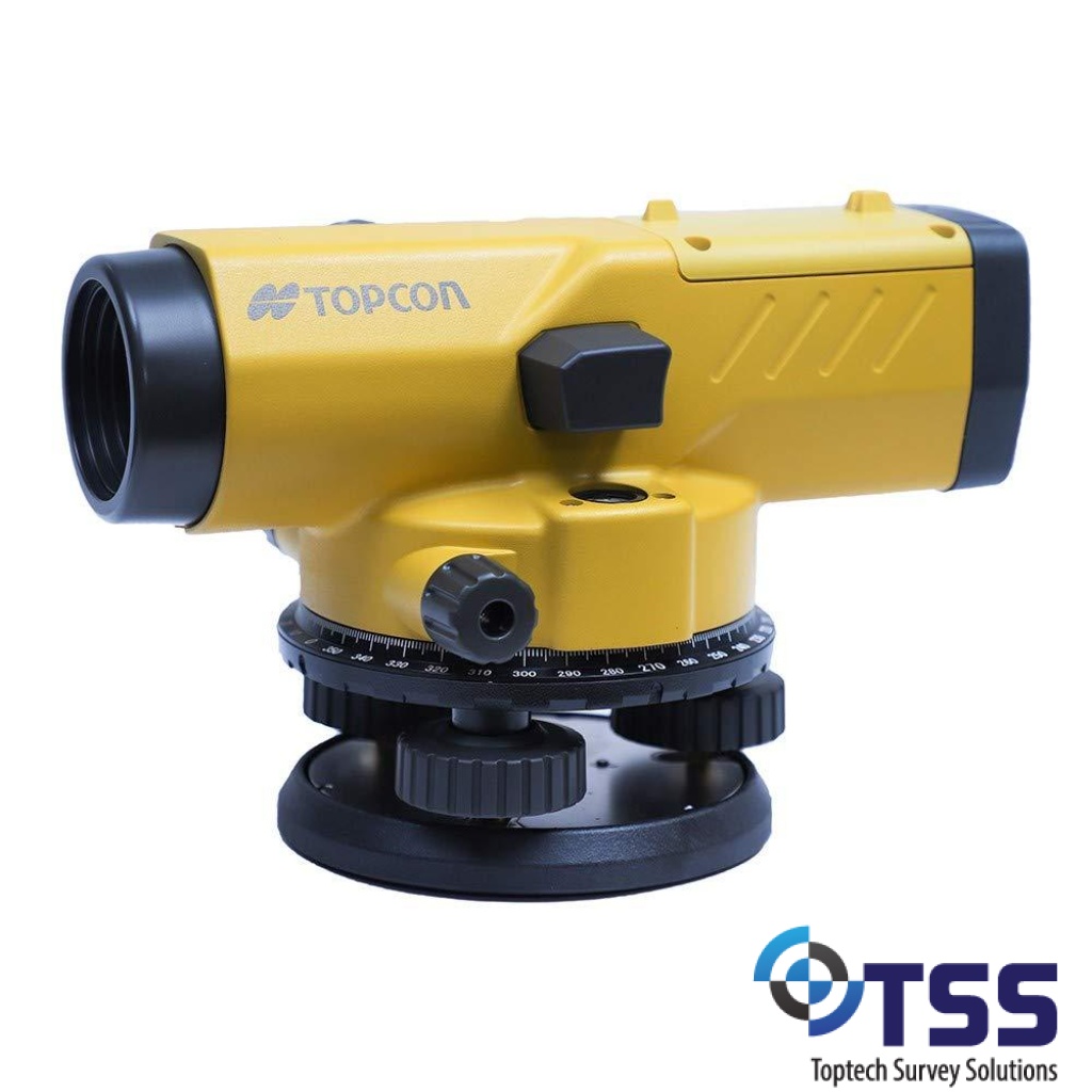 Topcon AT-B4A Automatic Level + Tripod and Staff - Toptech Survey Solutions