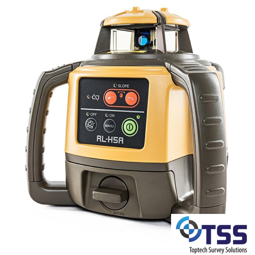 Topcon Laser Level RL-H5A with LS-100D Digital mm Receiver - Toptech ...